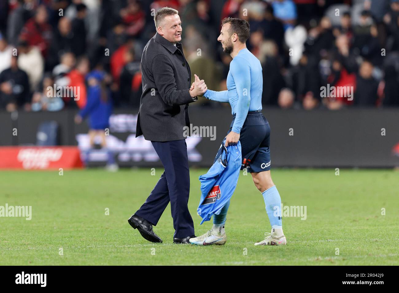Sydney, Australia. 06th May, 2023. David Warriner and Adam Le Fondre of ...