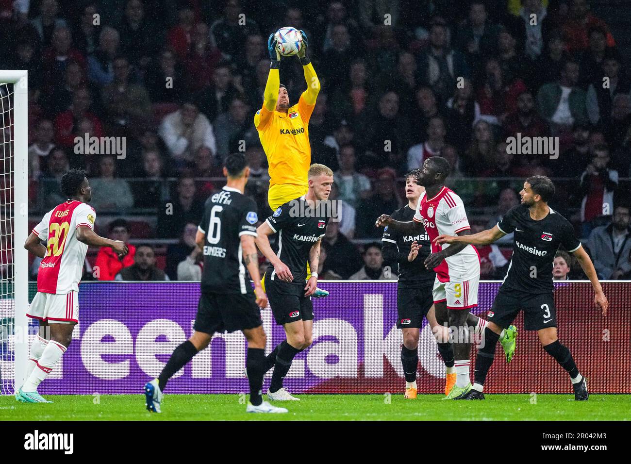 AMSTERDAM - AZ Alkmaar goalkeeper Mathew Ryan during the Dutch premier ...