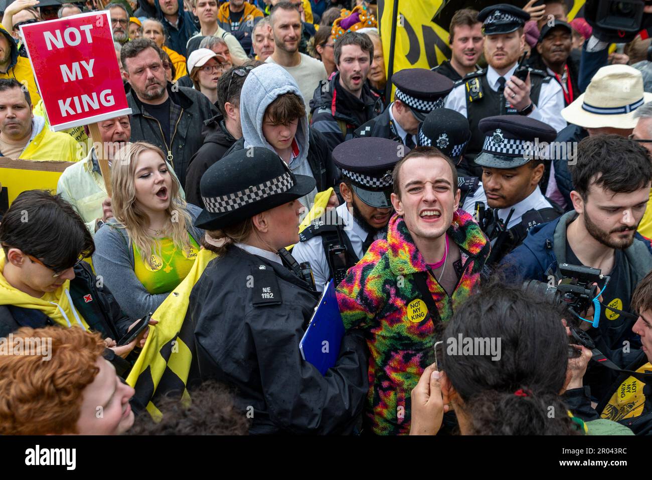 Patrick Thelwell, previously arrested for throwing eggs at King Charles ...