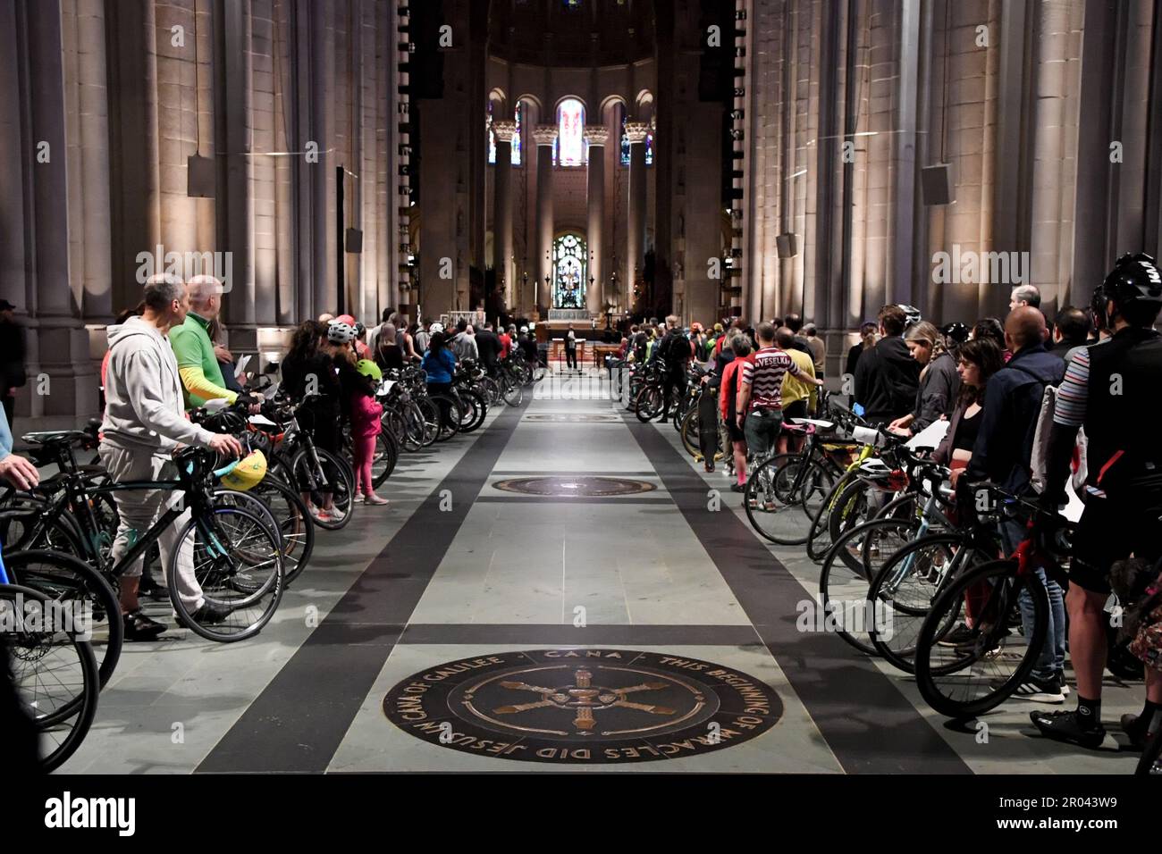 New York, USA. 06th May, 2023. Cyclists attend the 25th Annual Blessing ...