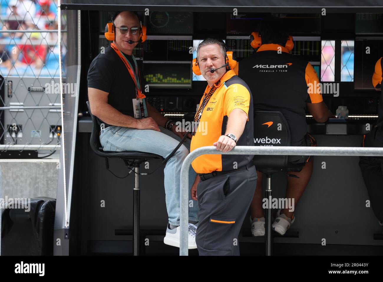 Jeffrey Preston Bezos known as Jeff Bezos with BROWN Zak (usa), CEO of ...