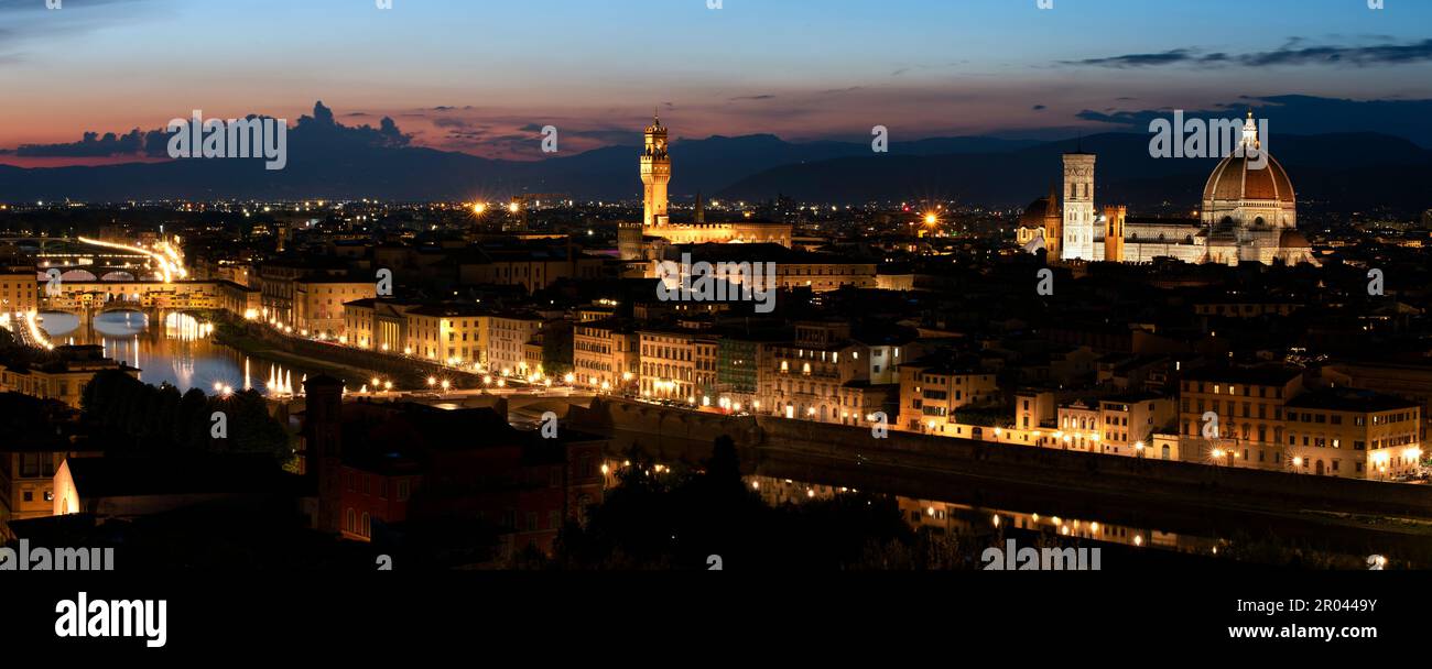 Panoramic night view on hi-res stock photography and images - Alamy