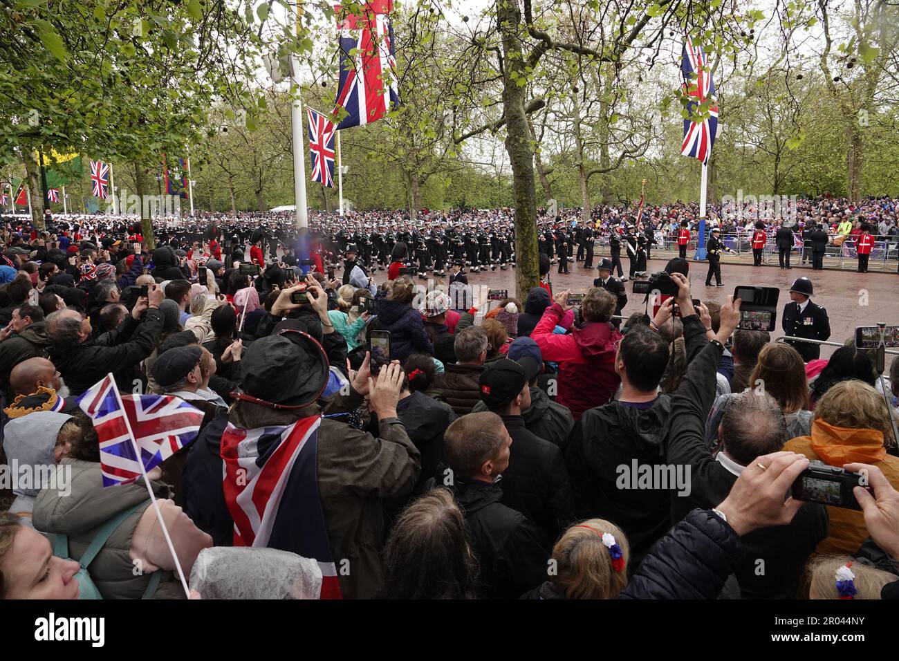 Westminster, London, UK. 6th May, 2023. HM Forces in full military ...