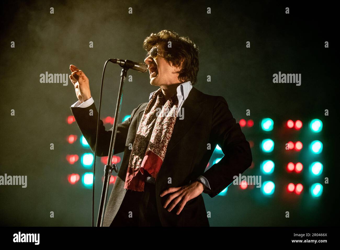 AMSTERDAM – Lead singer and guitarist Alex Turner of rock band Arctic ...