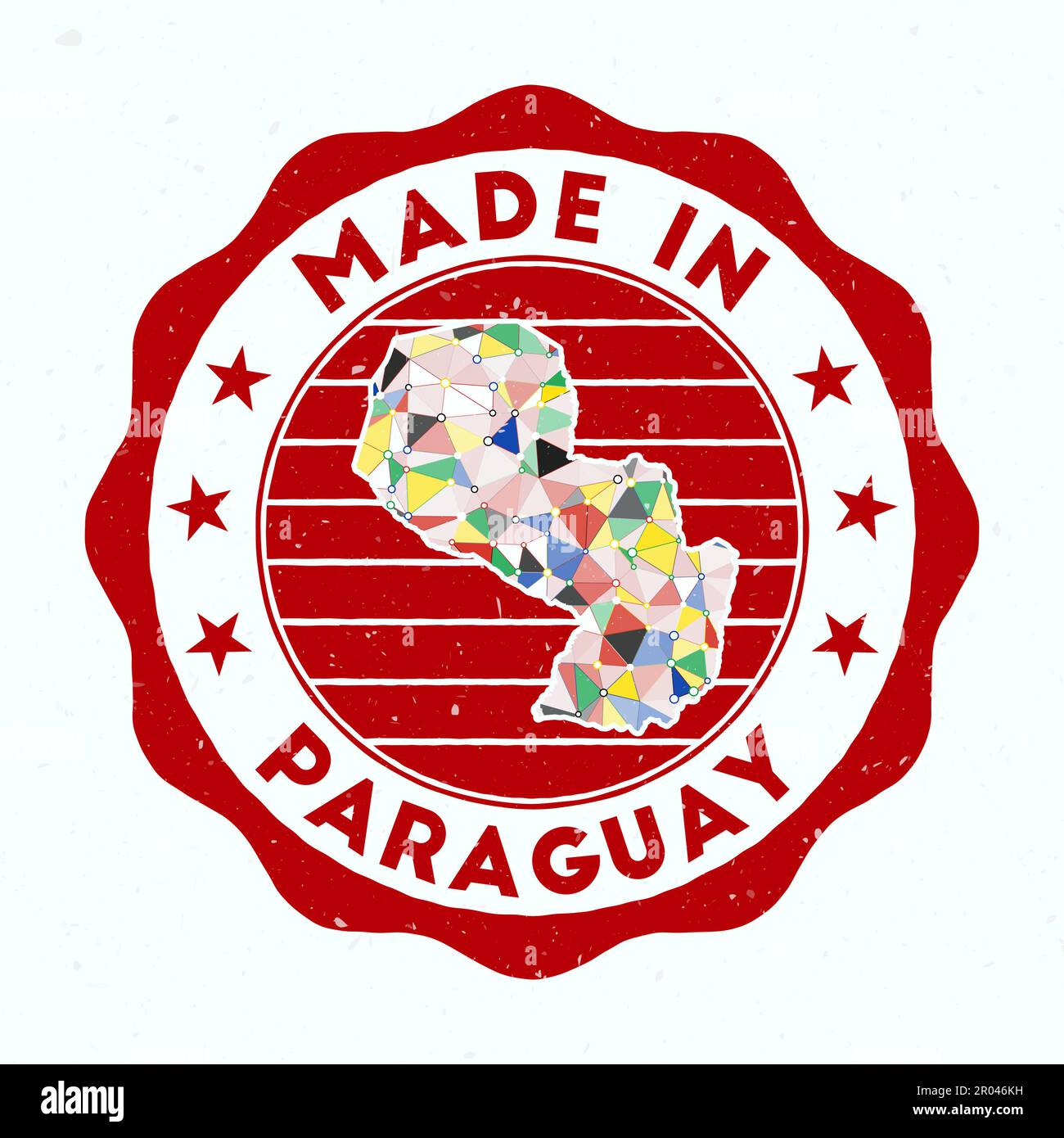 Paraguay national seal Stock Vector Images - Alamy
