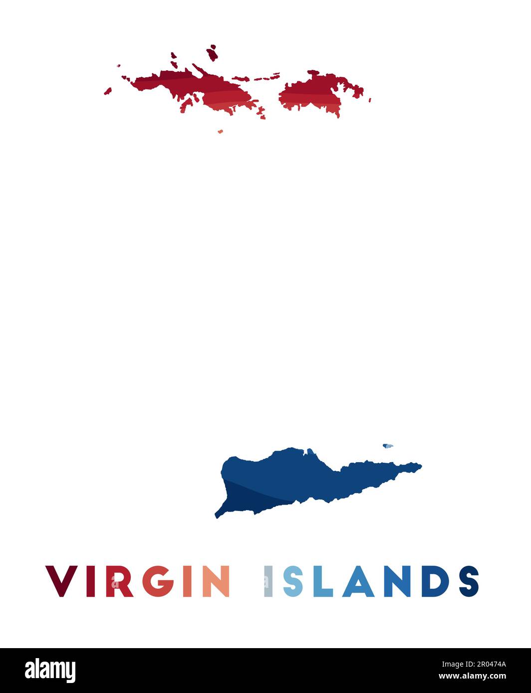 Virgin gorda road map Stock Vector Images - Alamy