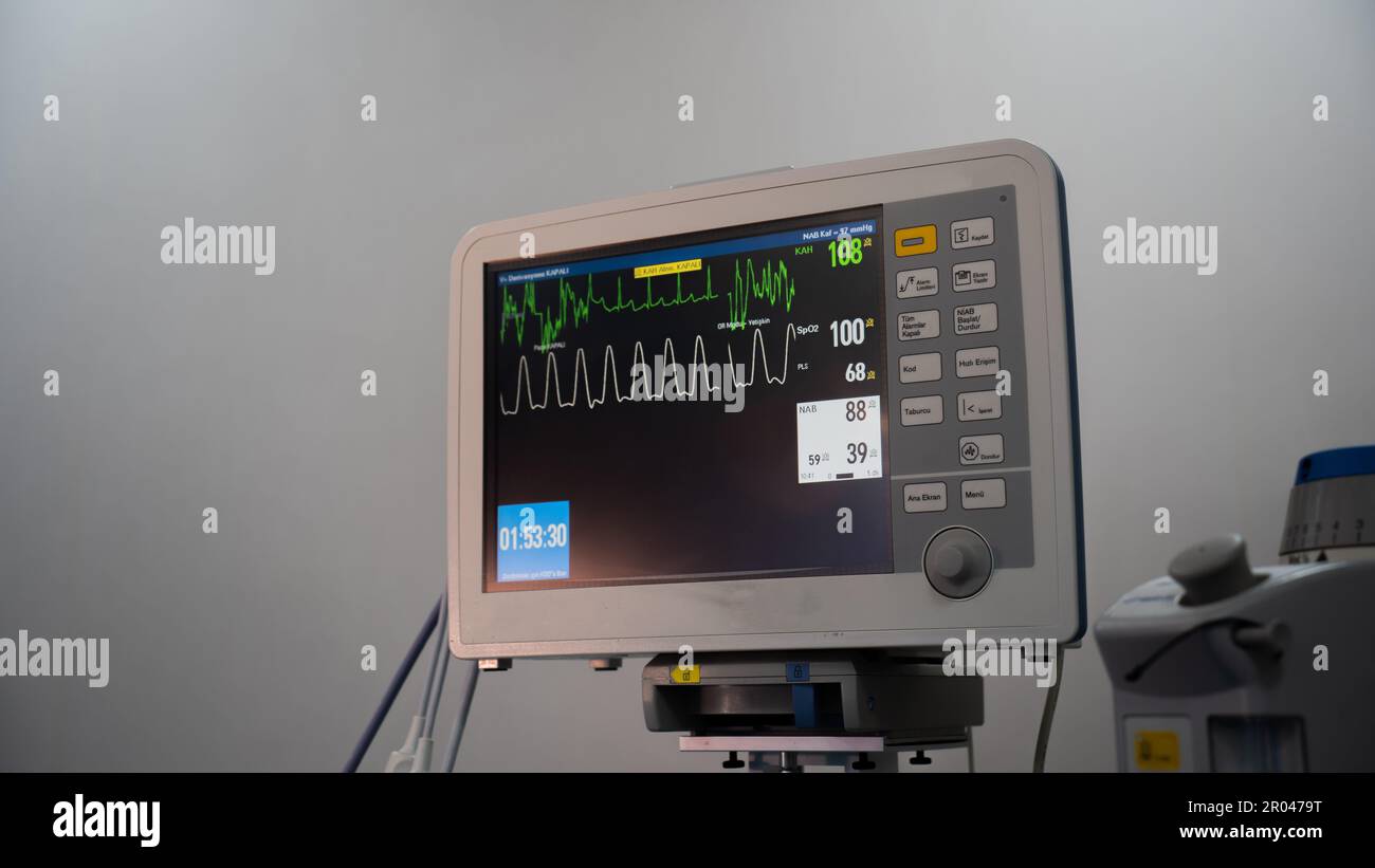operating room sphygmomanometer. A sphygmomanometer measures the ...