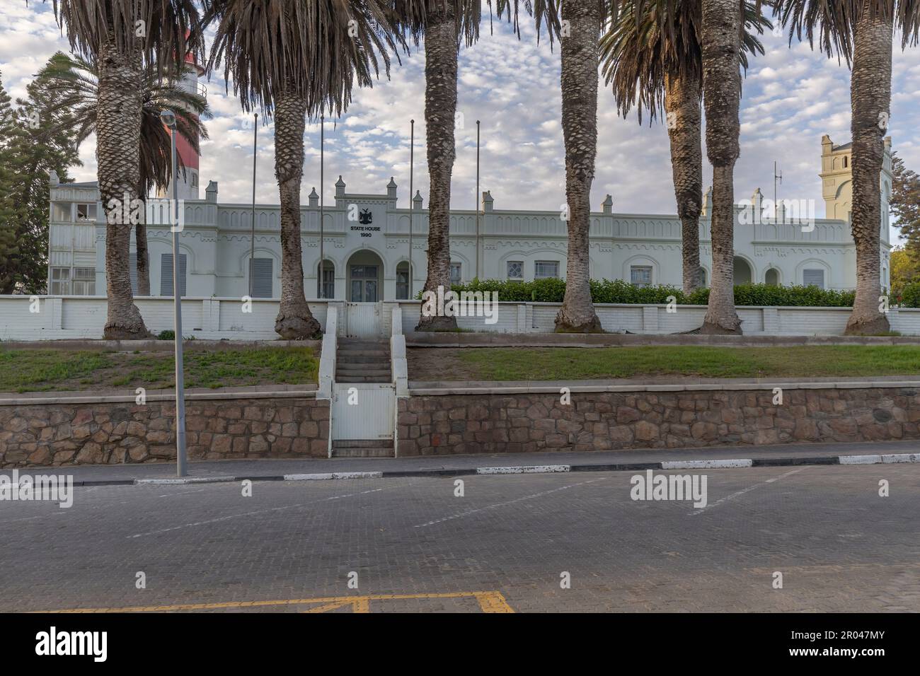 Swakopmund State House Stock Photo - Alamy