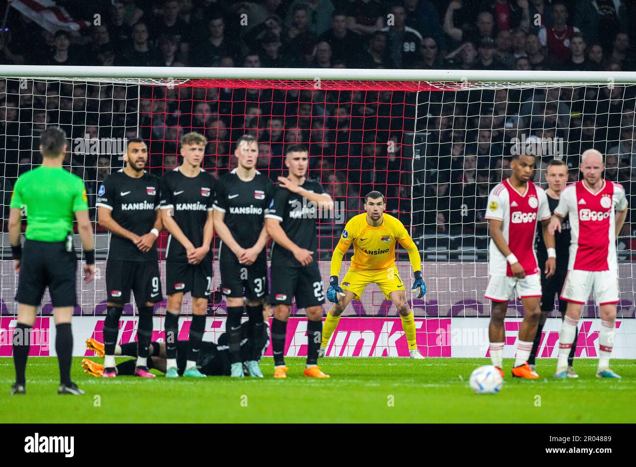 AMSTERDAM - AZ Alkmaar goalkeeper Mathew Ryan during the Dutch premier ...