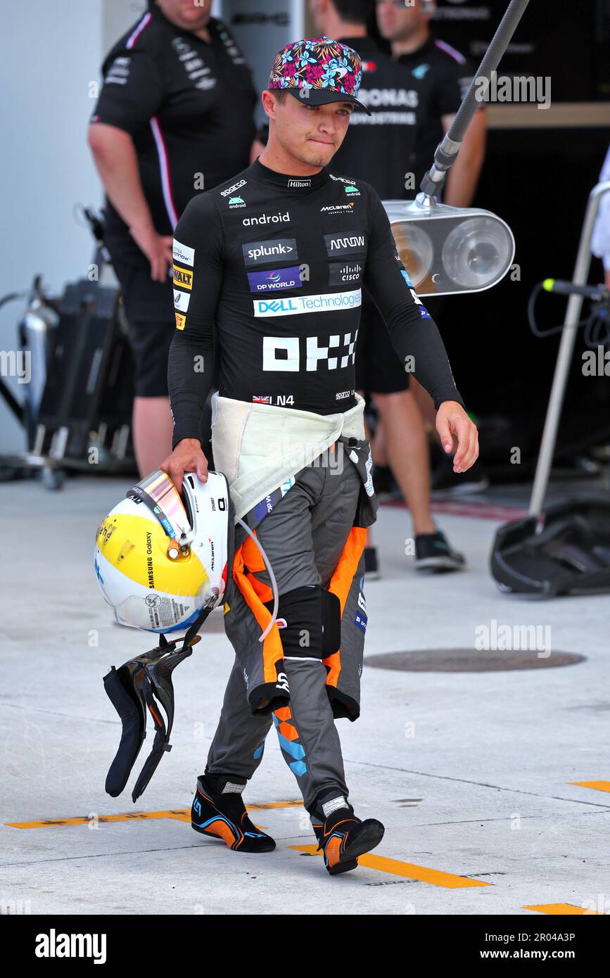 Miami, USA. 06th May, 2023. Lando Norris (GBR) McLaren. 06.05.2023 ...