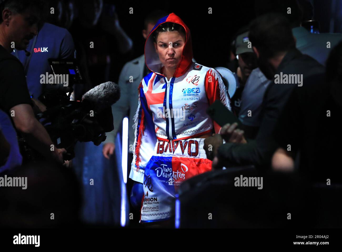 Kirstie Bavington ahead of the inaugural British female welterweight ...