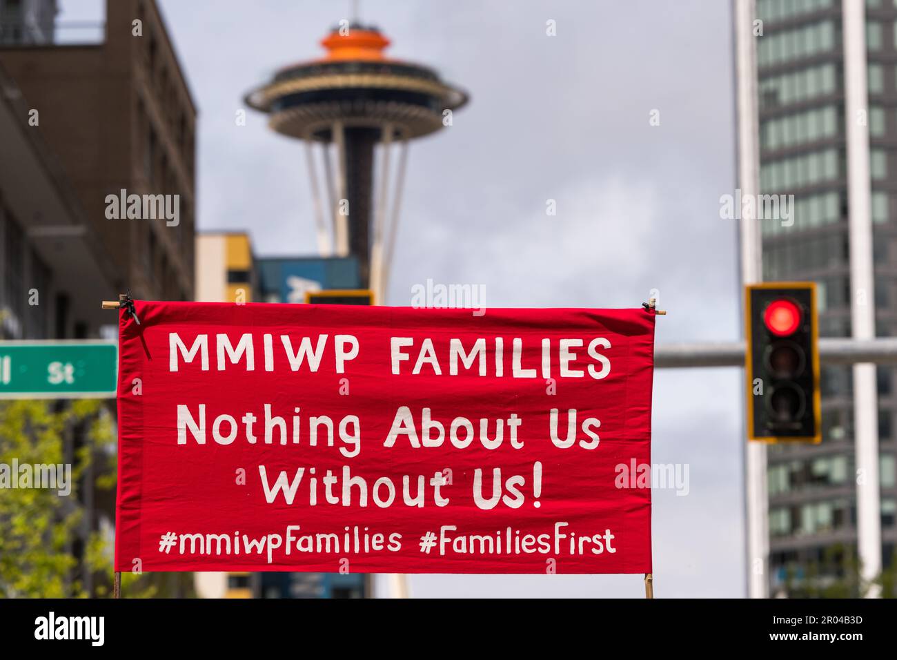 Seattle, USA. 6 May, 2023. The 3rd Annual Rally & March For MMIWP ...