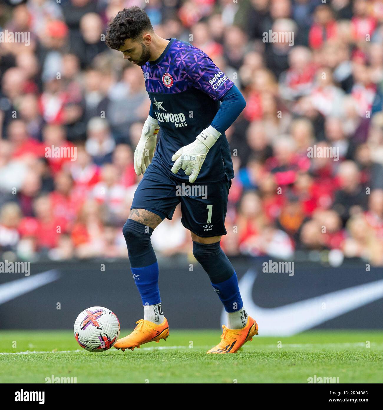 David raya 2023 hi-res stock photography and images - Alamy