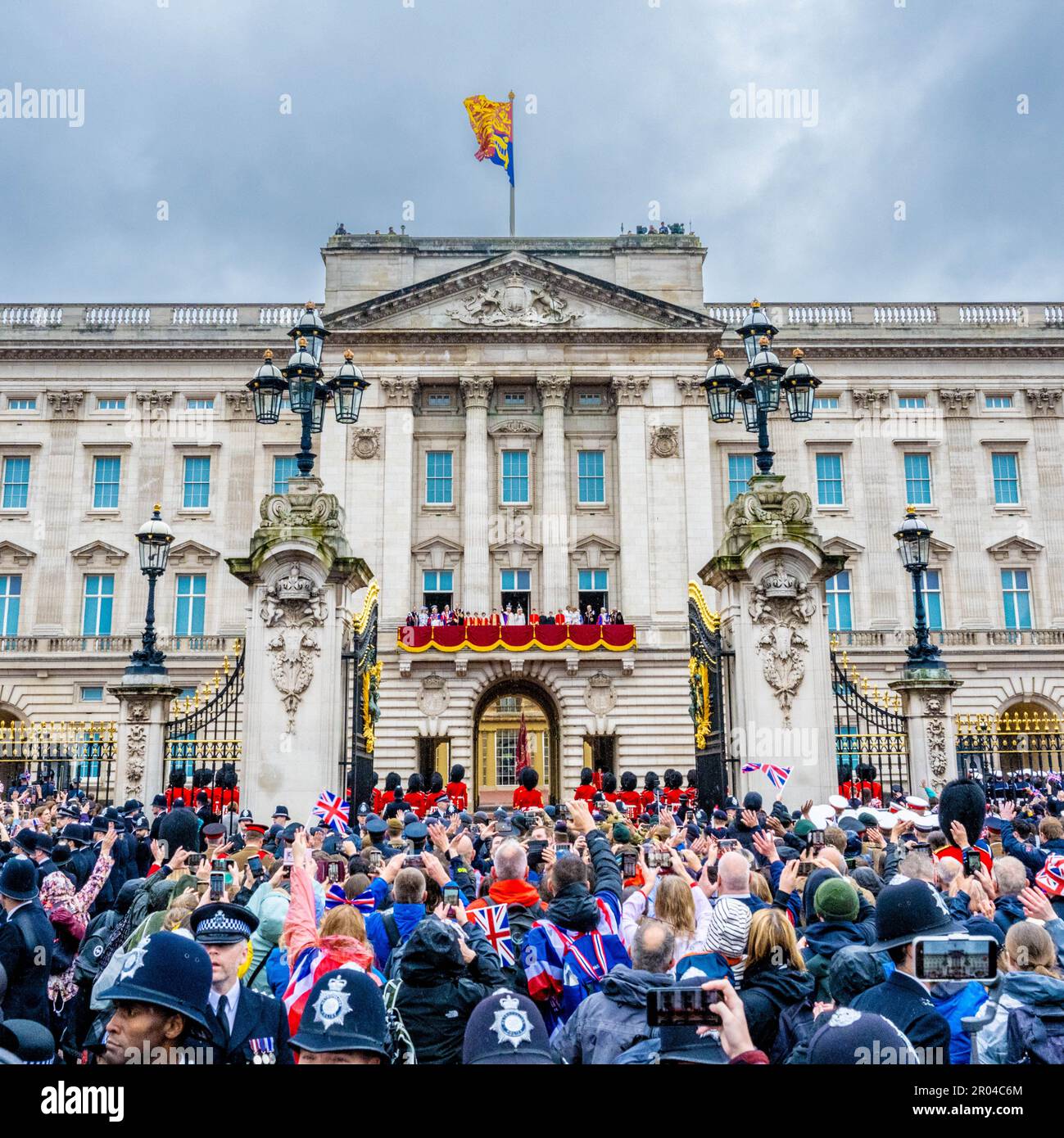 King Charles III and Queen Consort Camilla, Prince William of Wales and ...