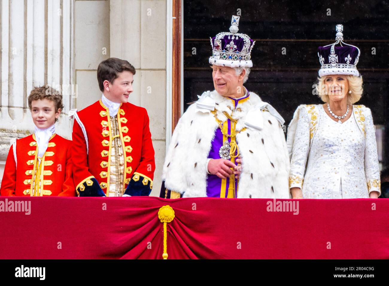 King Charles III and Queen Consort Camilla, Nicholas Barclay, Ralph ...