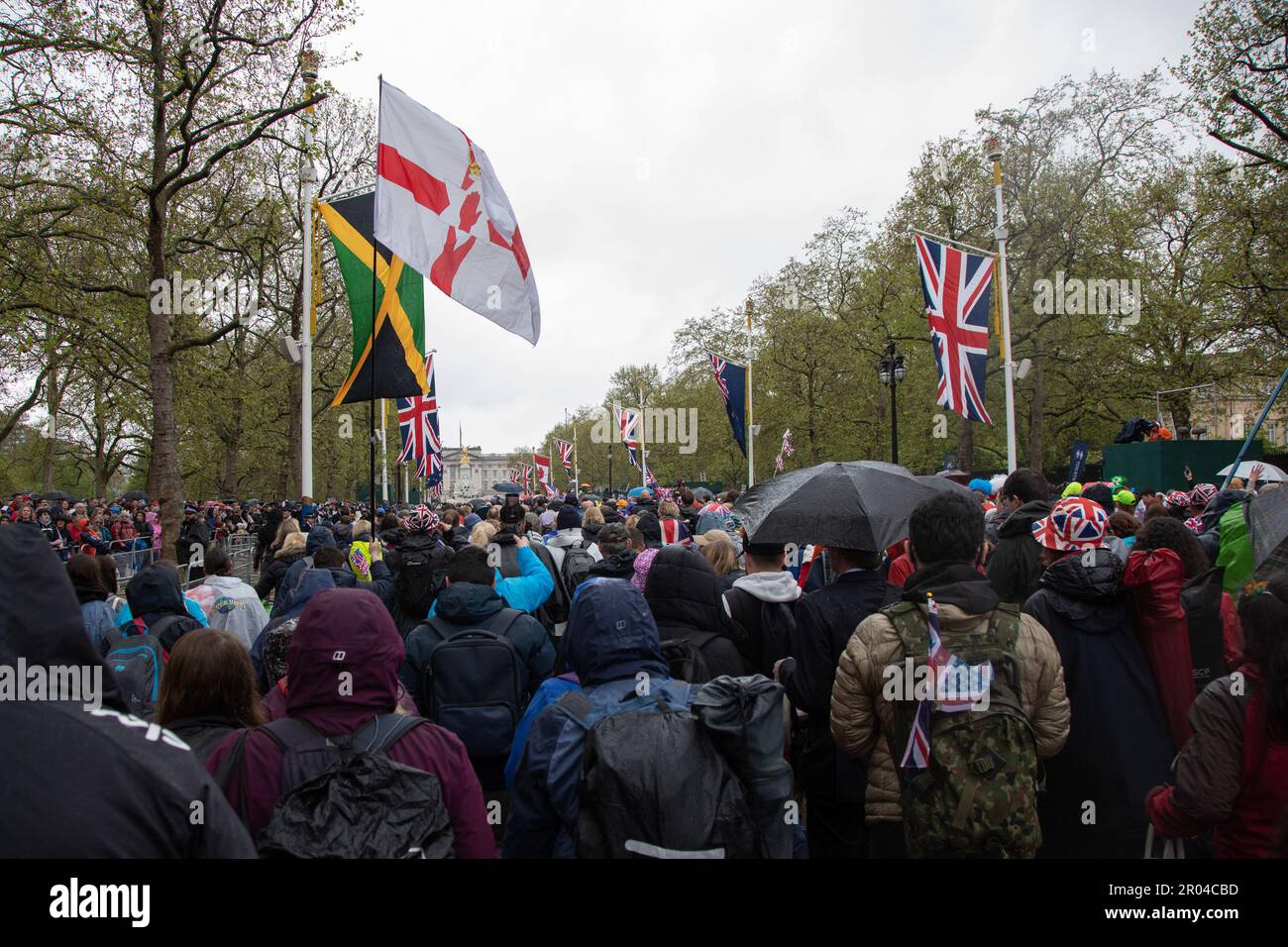 London, UK. 6th May 2023. Hundreds of thousands of people from all over ...