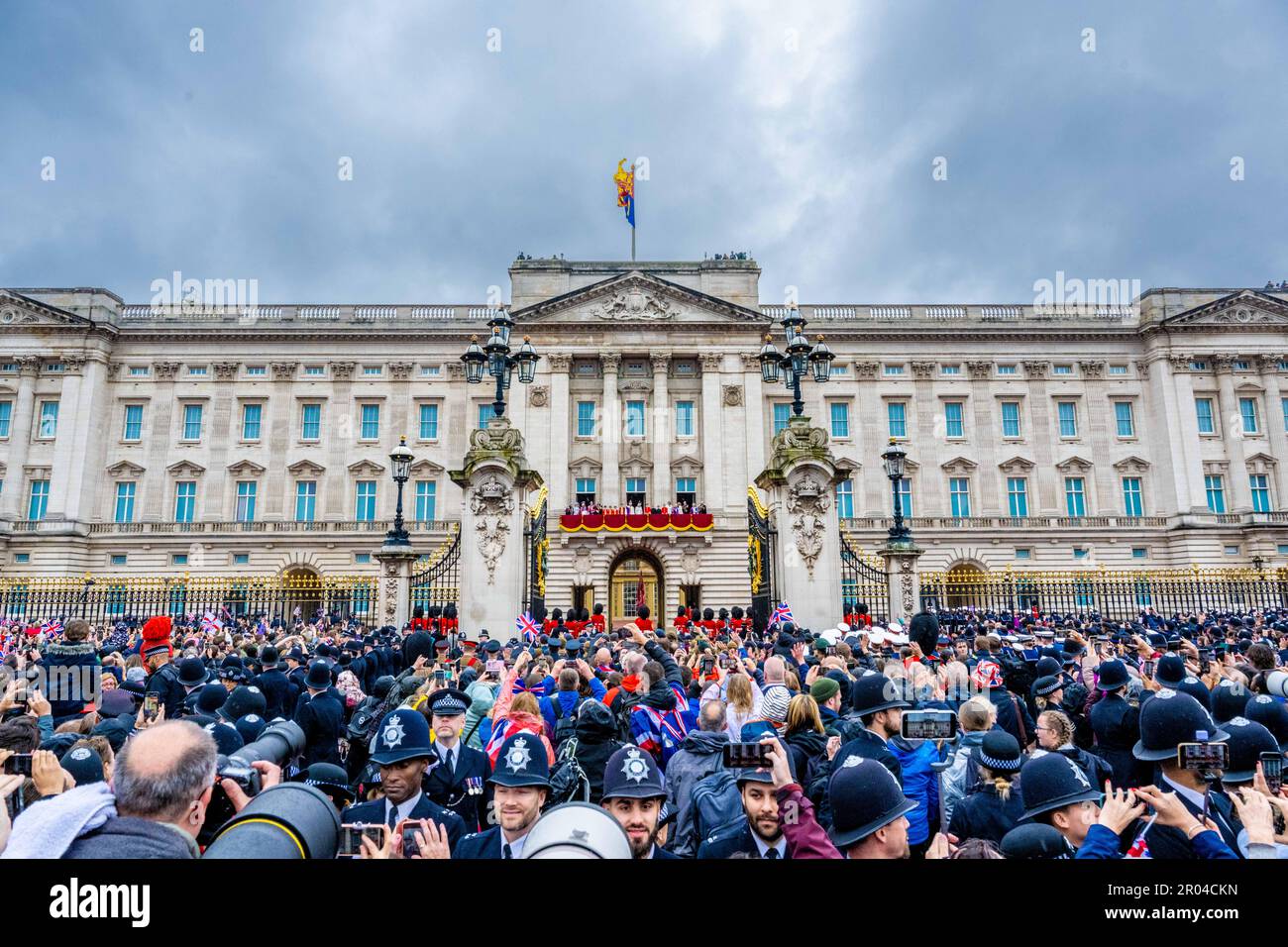 King Charles III and Queen Consort Camilla, Prince William of Wales and ...
