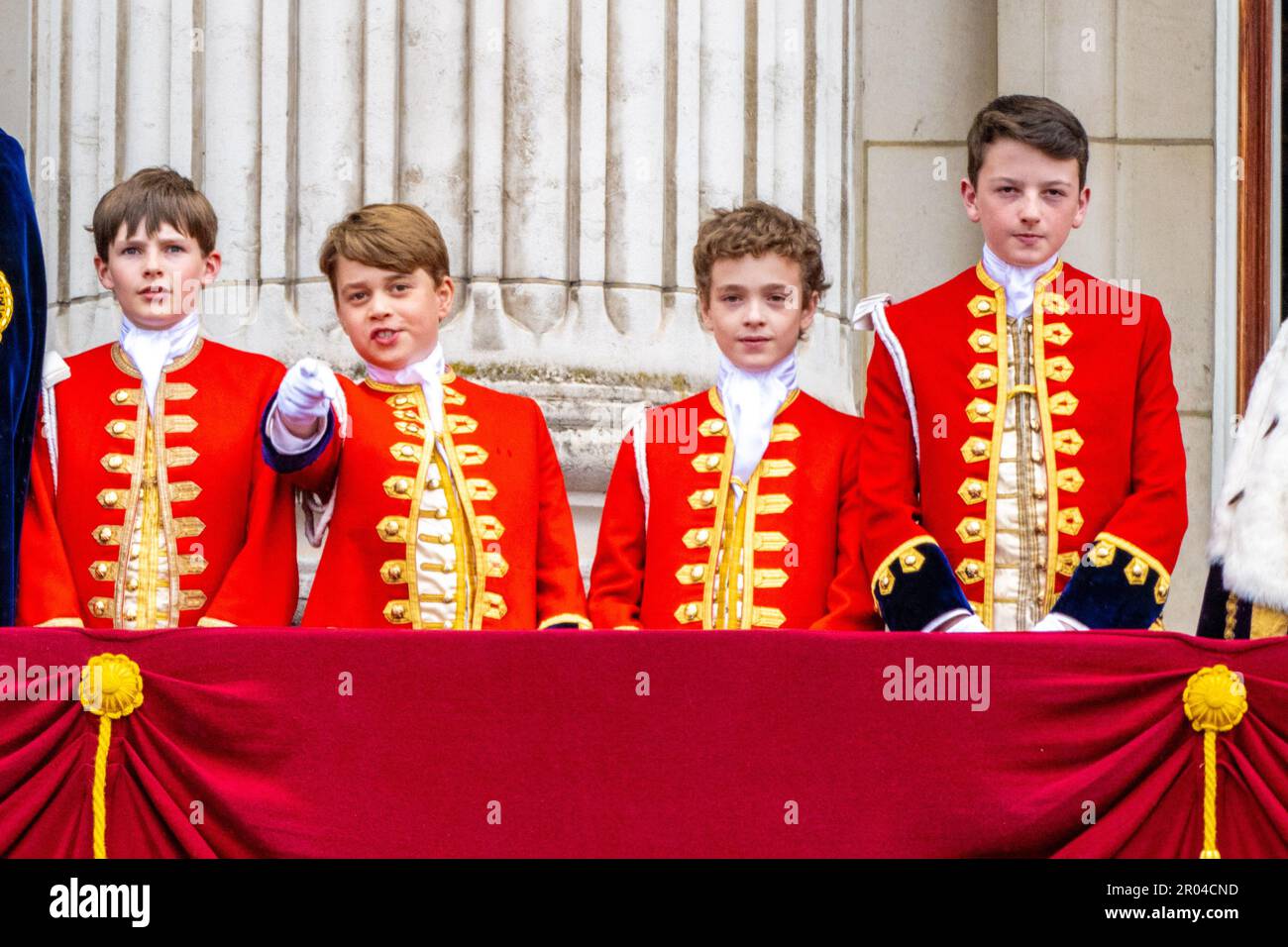London, UK. 06th May, 2023. Lord Oliver Cholmondeley, Prince George ...