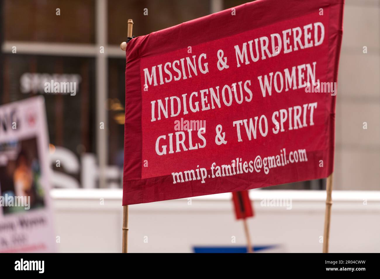 Seattle, USA. 6 May, 2023. The 3rd Annual Rally & March For MMIWP ...