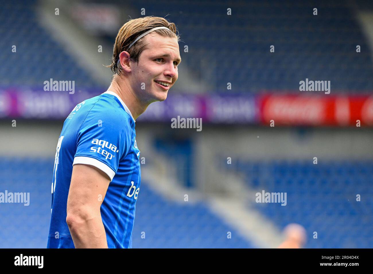 Matisse Didden (27) of Jong Genk pictured during a soccer game between ...