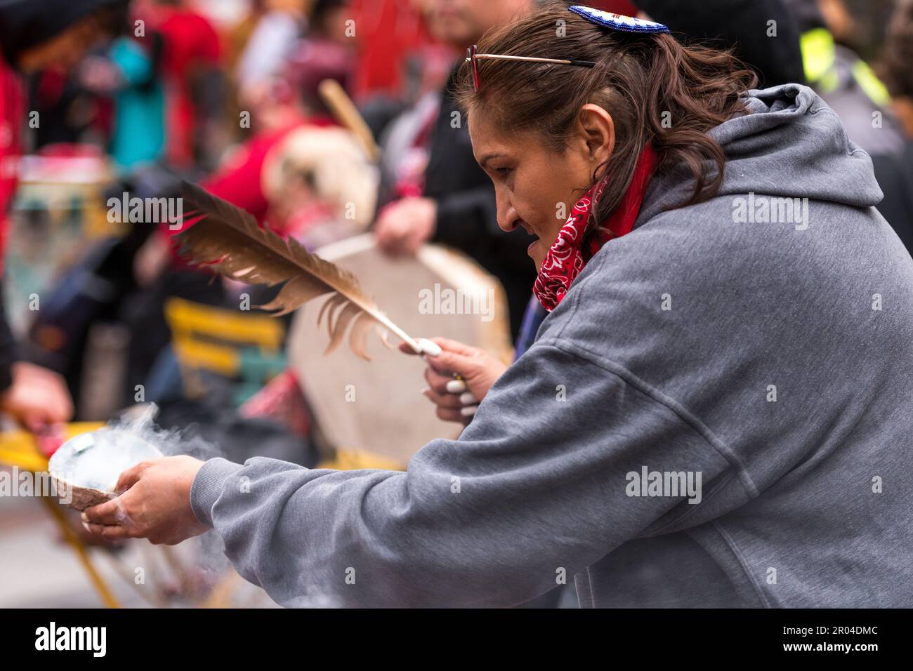 Seattle, USA. 6 May, 2023. The 3rd Annual Rally & March For MMIWP ...