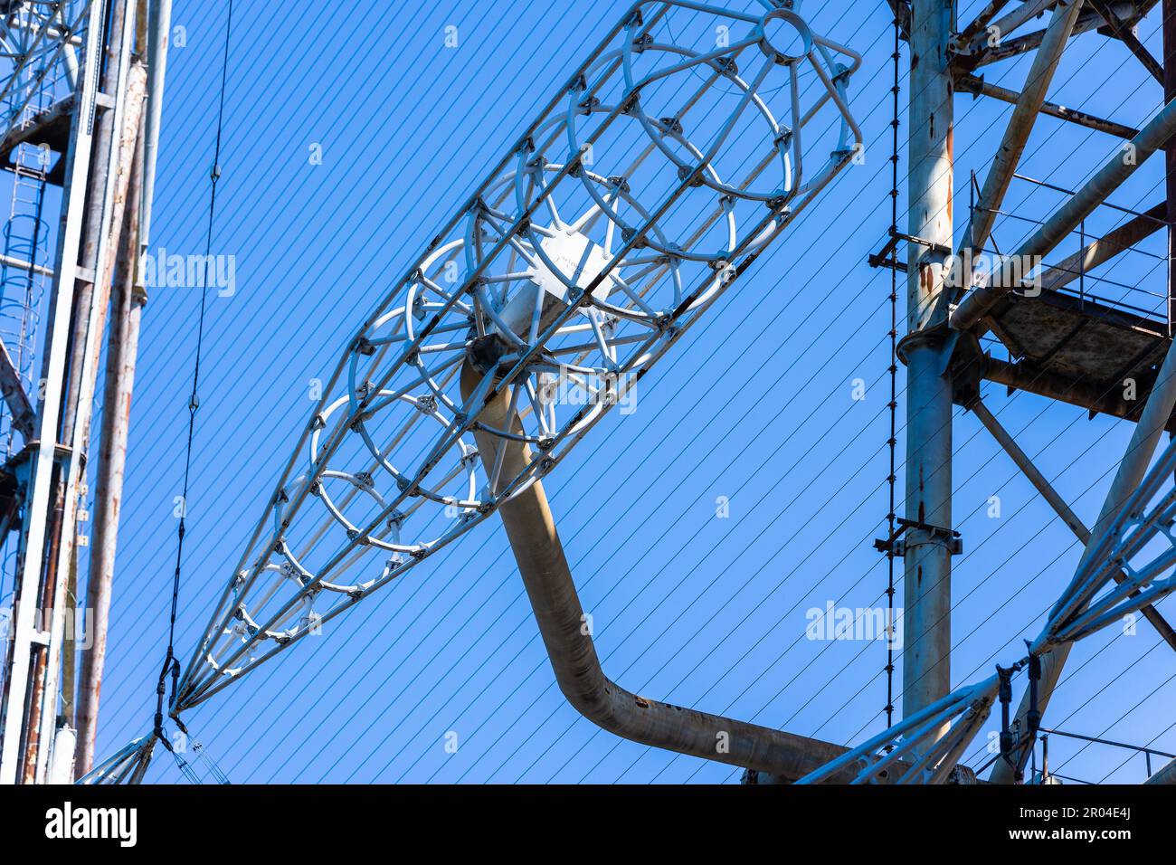 Chernobyl, USA. 06th May, 2023. View of Russian built military ...