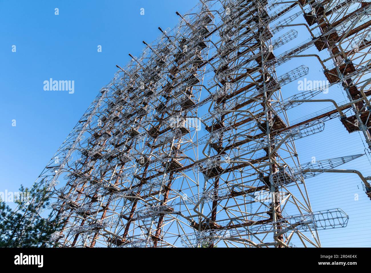 Chernobyl, USA. 06th May, 2023. View of Russian built military ...