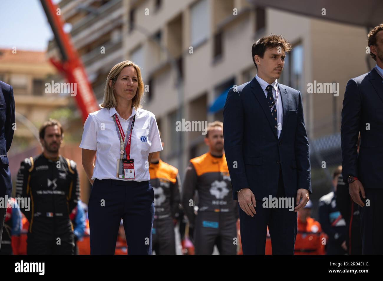 Natalie ROBYN, CEO of the FIA, portrait grille de depart, starting grid ...