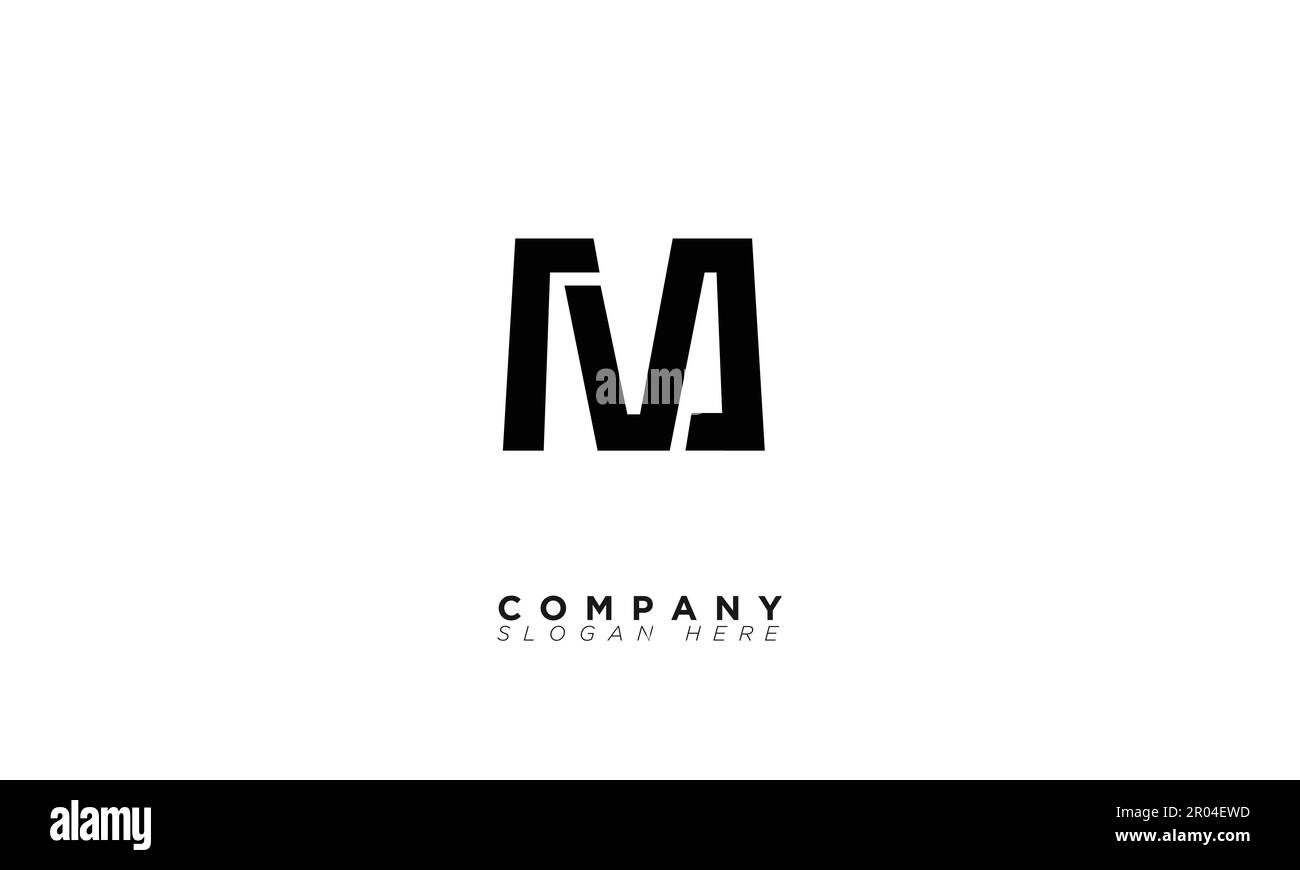 MA Alphabet letters Initials Monogram logo Stock Vector Image & Art - Alamy