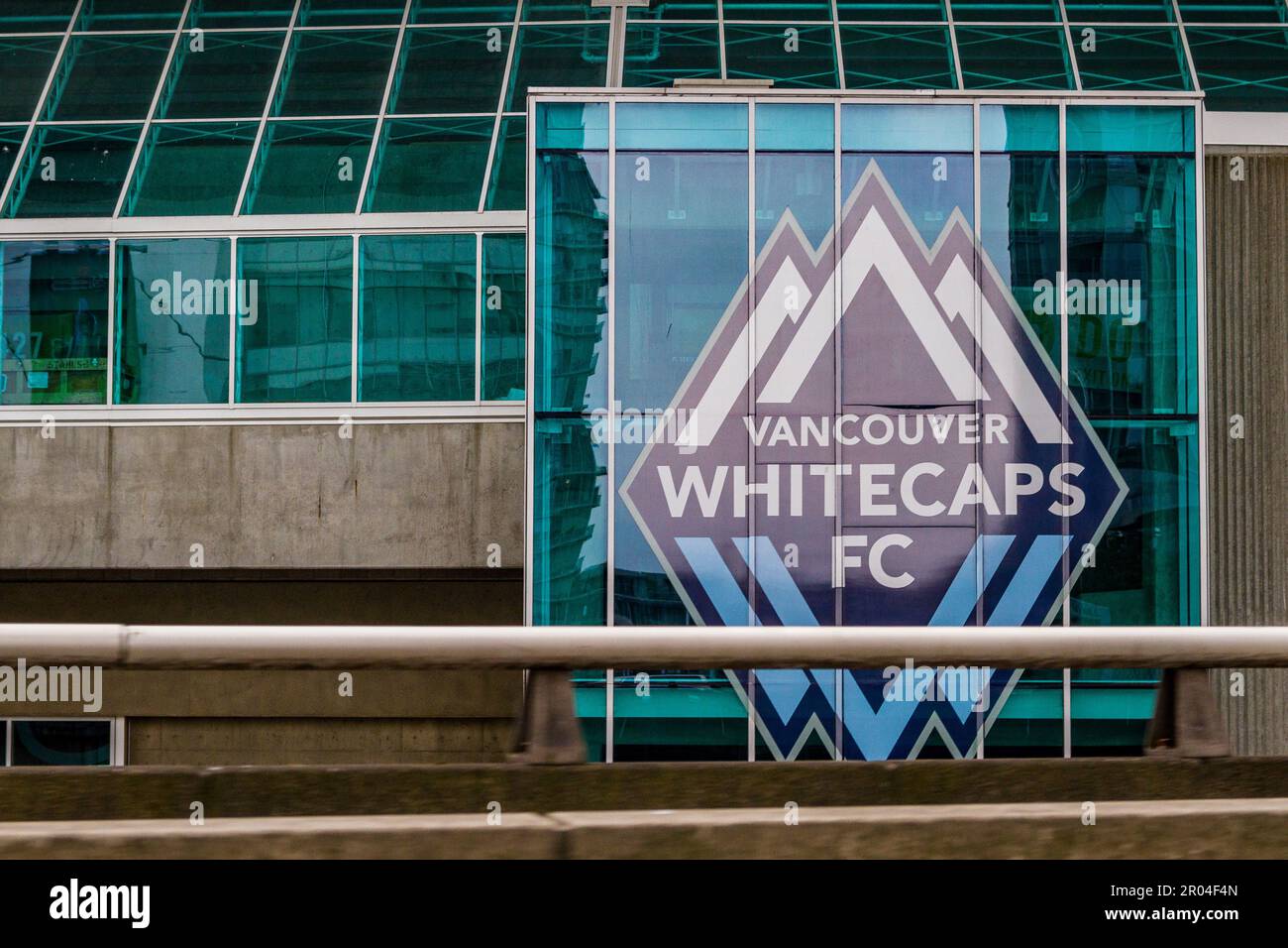 Vancouver Whitecaps FC home field at BC Place in Vancouver British ...
