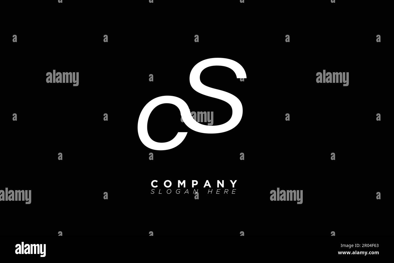 CS Alphabet letters Initials Monogram logo Stock Vector Image & Art - Alamy