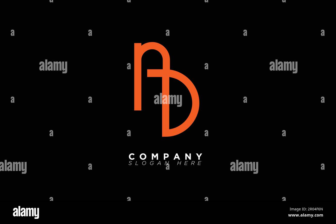 AD Alphabet letters Initials Monogram logo Stock Vector Image & Art - Alamy