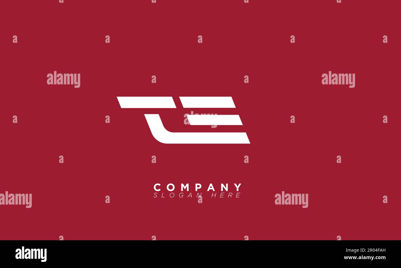 TE Alphabet letters Initials Monogram logo Stock Vector Image & Art - Alamy