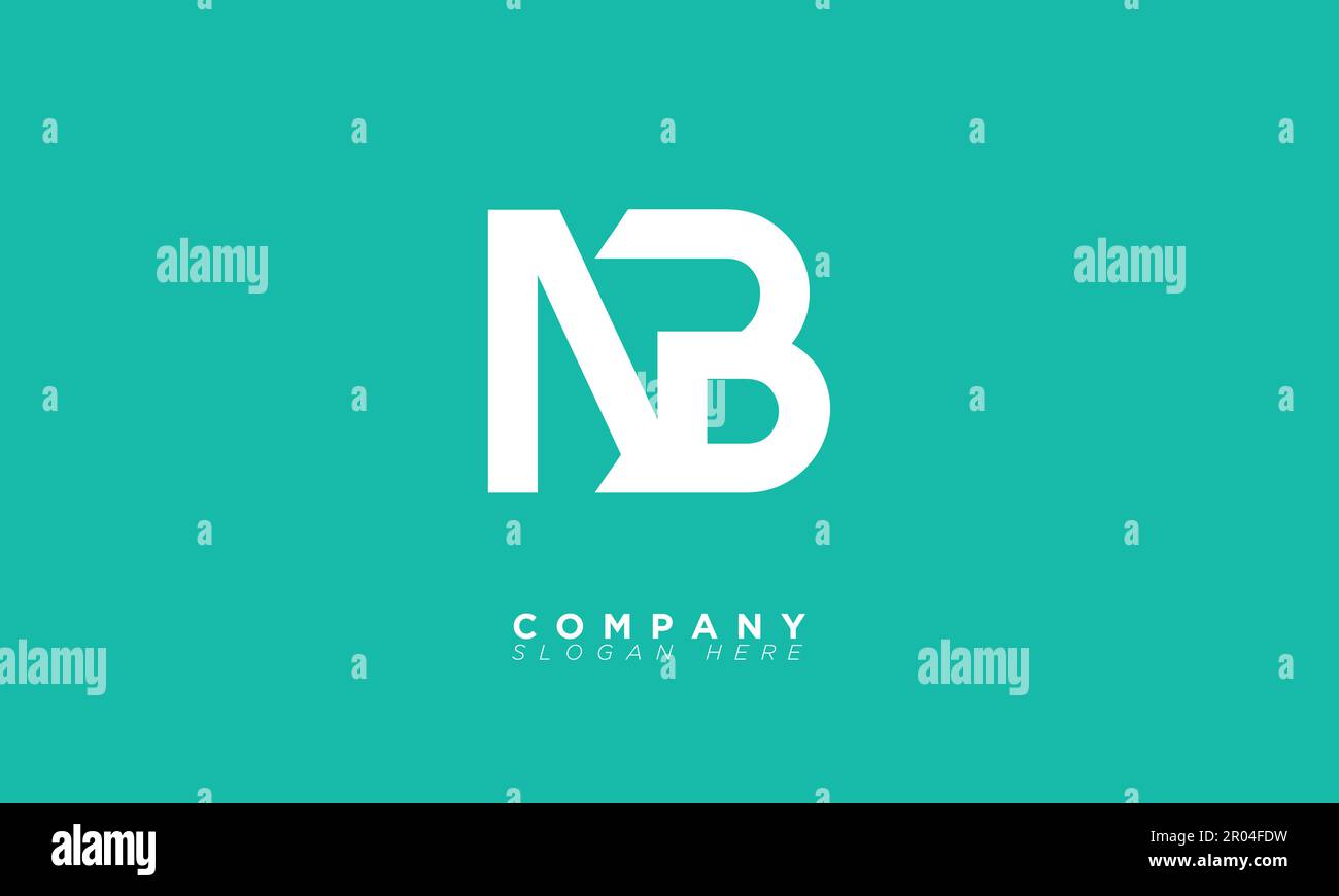 NB Alphabet letters Initials Monogram logo Stock Vector Image & Art - Alamy