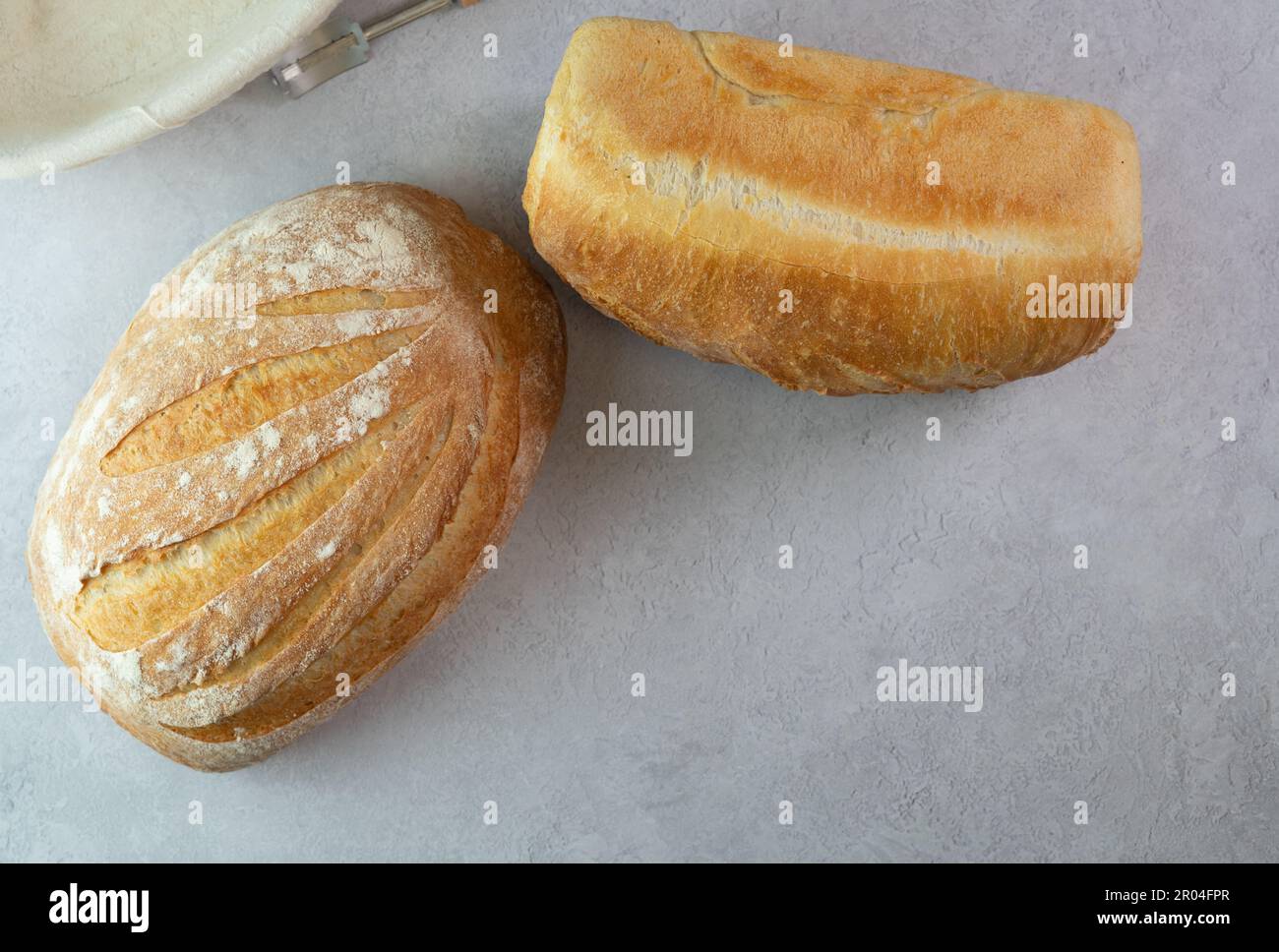 Savour the taste of freshly baked bread with this artisanal white ...