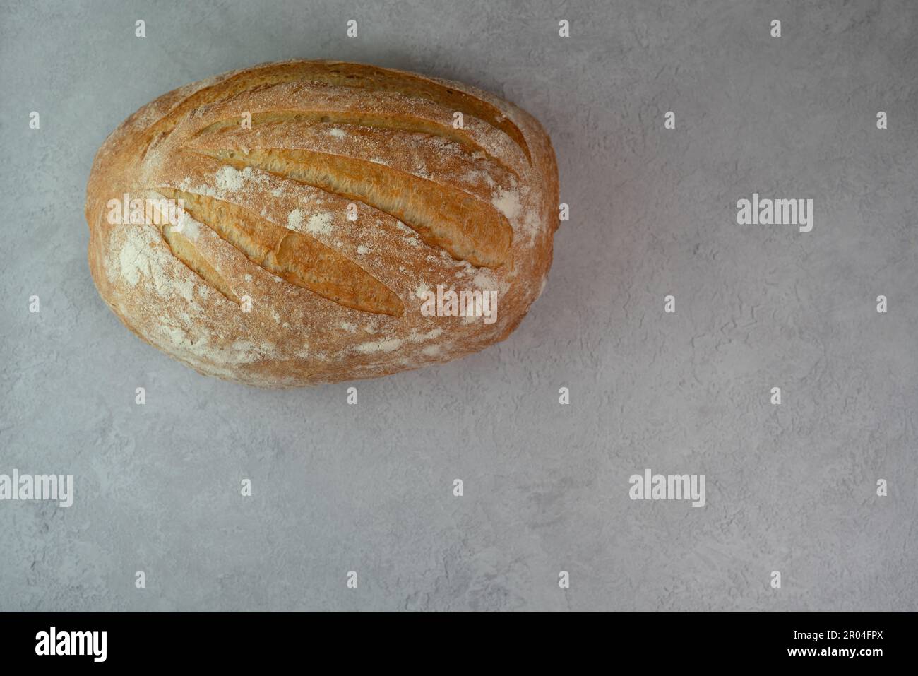 Savour the taste of freshly baked bread with this artisanal white ...