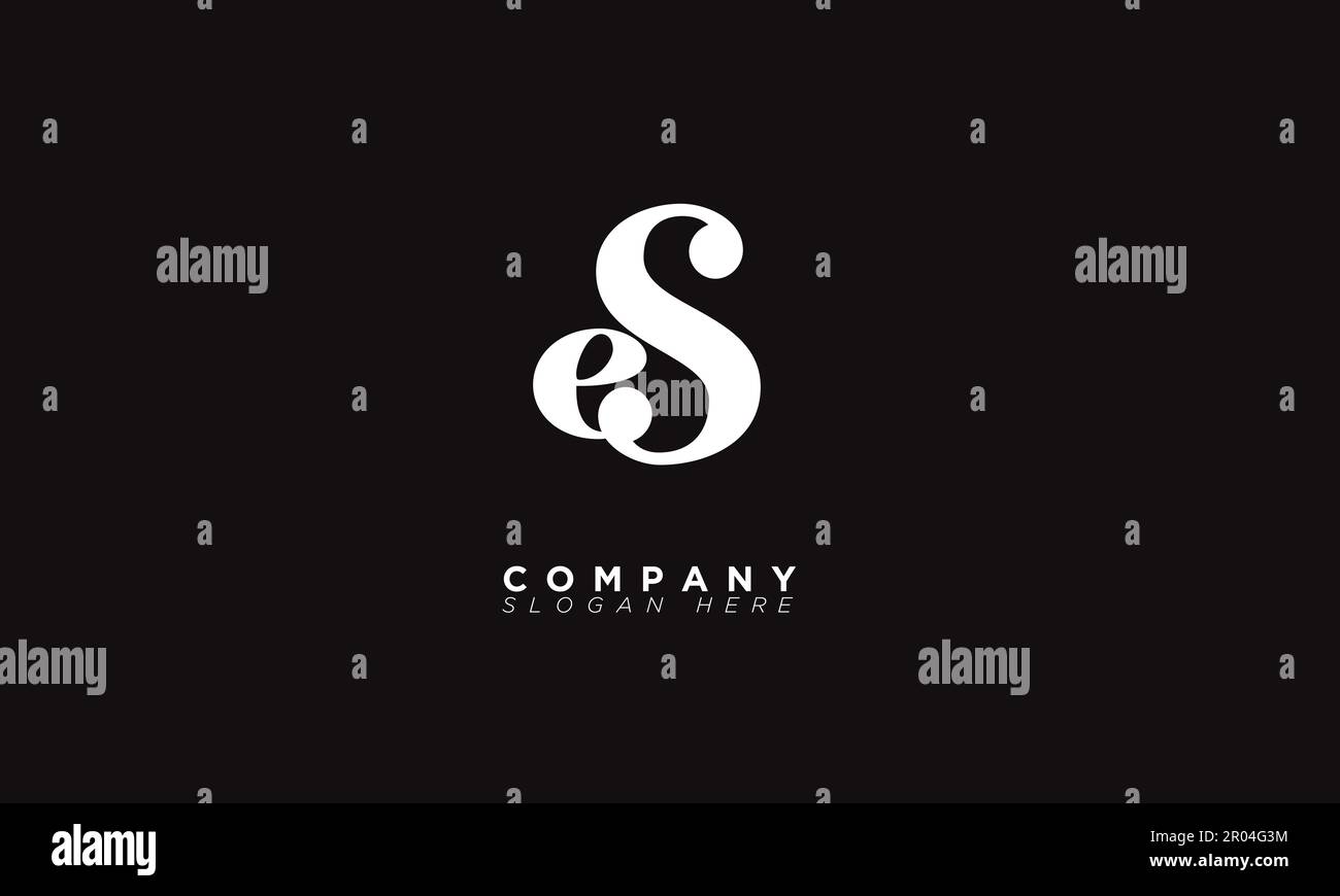Alphabet es Stock Vector Images - Alamy