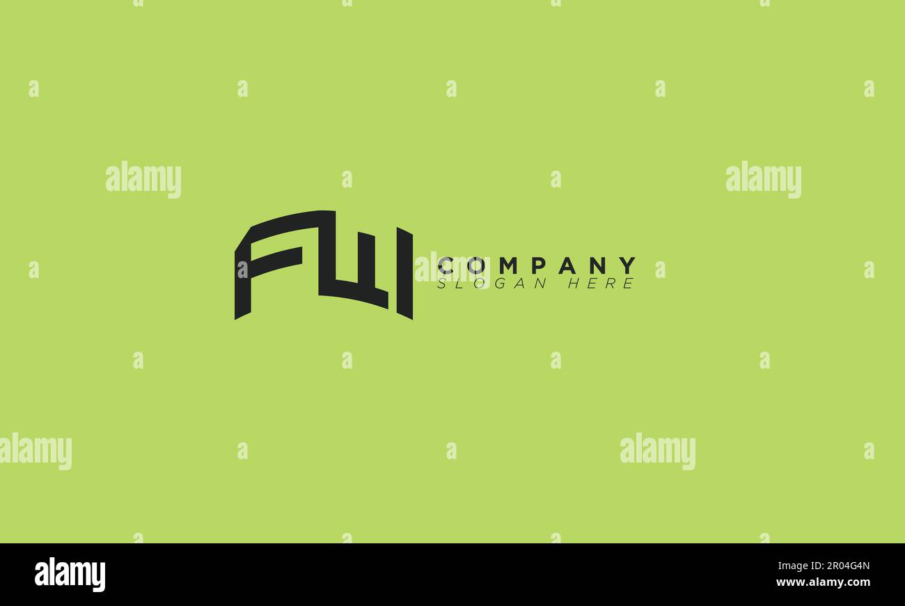 FW Alphabet letters Initials Monogram logo Stock Vector Image & Art - Alamy