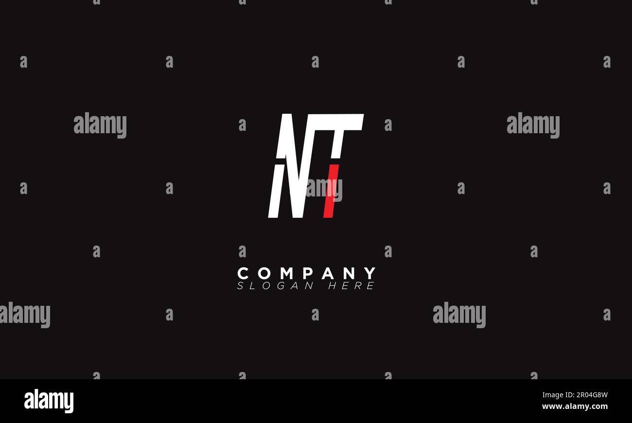 NT Alphabet letters Initials Monogram logo Stock Vector Image & Art - Alamy