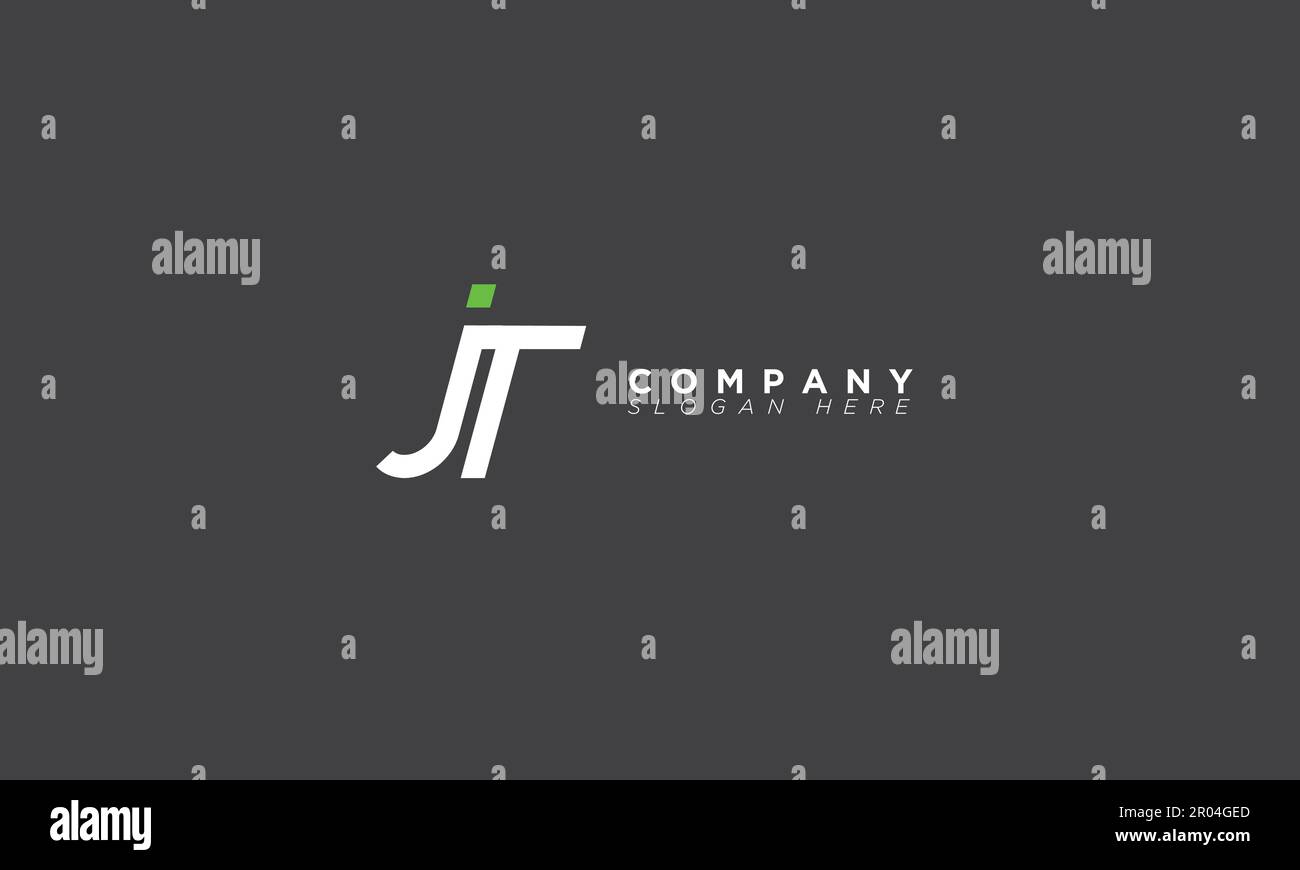 JT Alphabet letters Initials Monogram logo Stock Vector Image & Art - Alamy