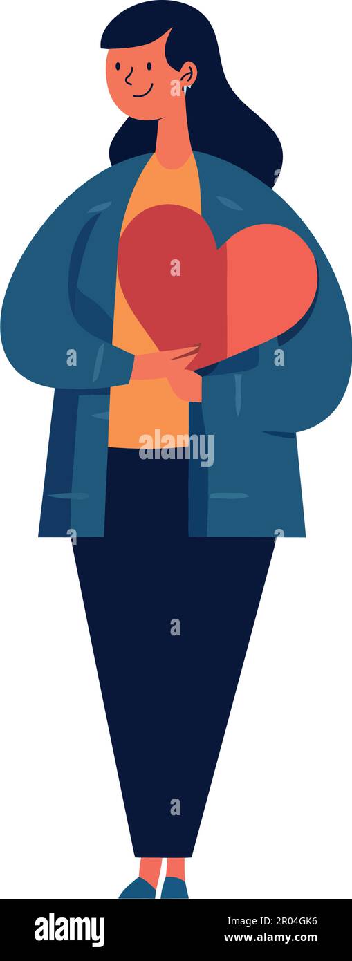 Love symbol in heart shape brings success isolated Stock Vector Image ...