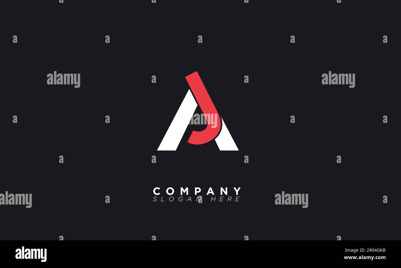 AJ Alphabet letters Initials Monogram logo Stock Vector Image & Art - Alamy