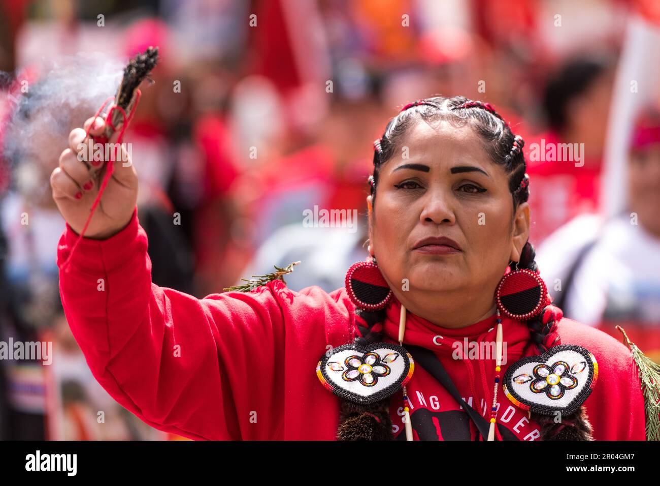 Seattle, USA. 6 May, 2023. The 3rd Annual Rally & March For MMIWP ...