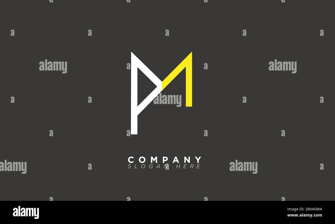 PM Alphabet letters Initials Monogram logo Stock Vector Image & Art - Alamy