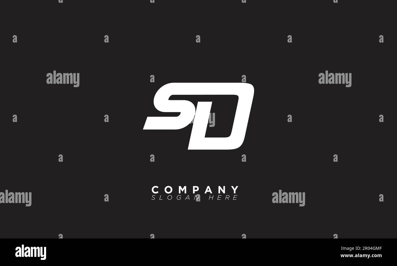 SD Alphabet letters Initials Monogram logo Stock Vector Image & Art - Alamy