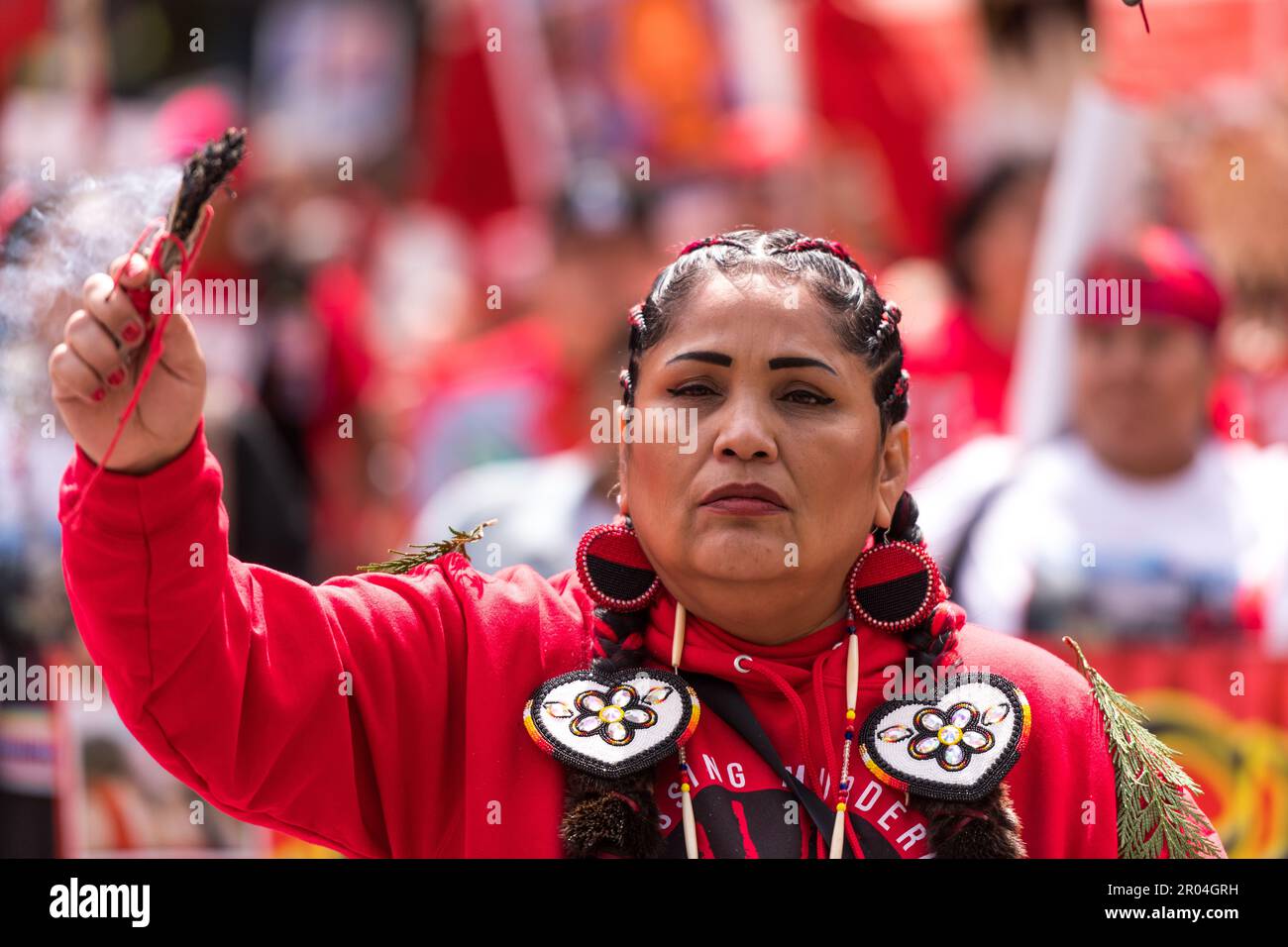 Seattle, USA. 6 May, 2023. The 3rd Annual Rally & March For MMIWP ...