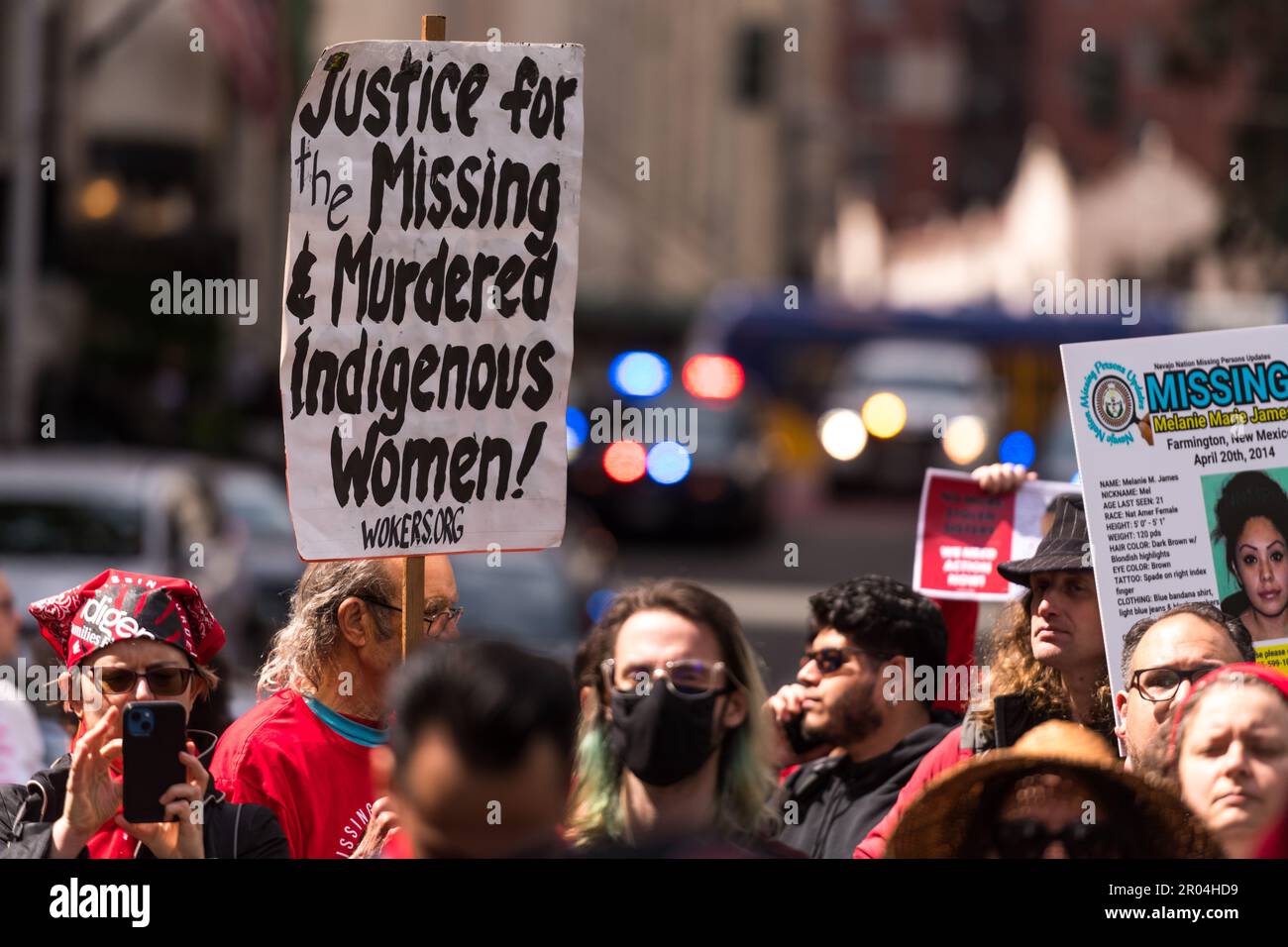 Seattle, USA. 6 May, 2023. The 3rd Annual Rally & March For MMIWP ...