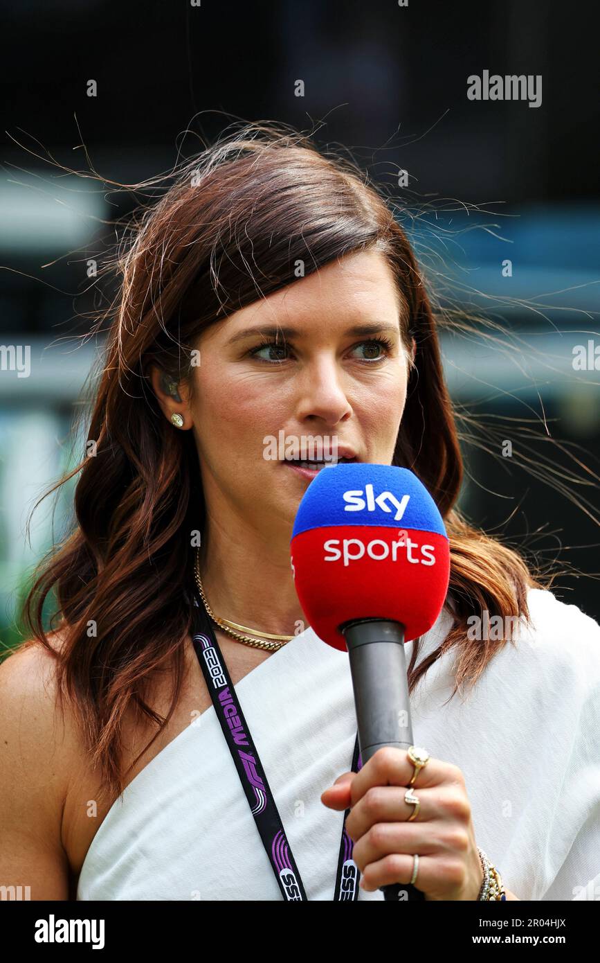 Miami, USA. 06th May, 2023. Danica Patrick (USA) Sky Sports F1 ...