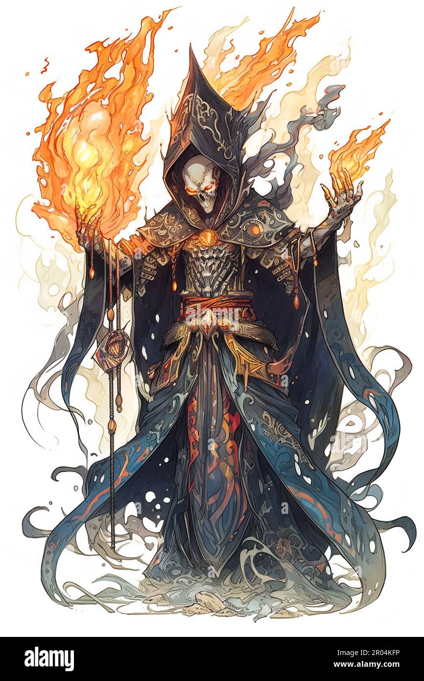 Sorcerers magic Cut Out Stock Images & Pictures - Alamy