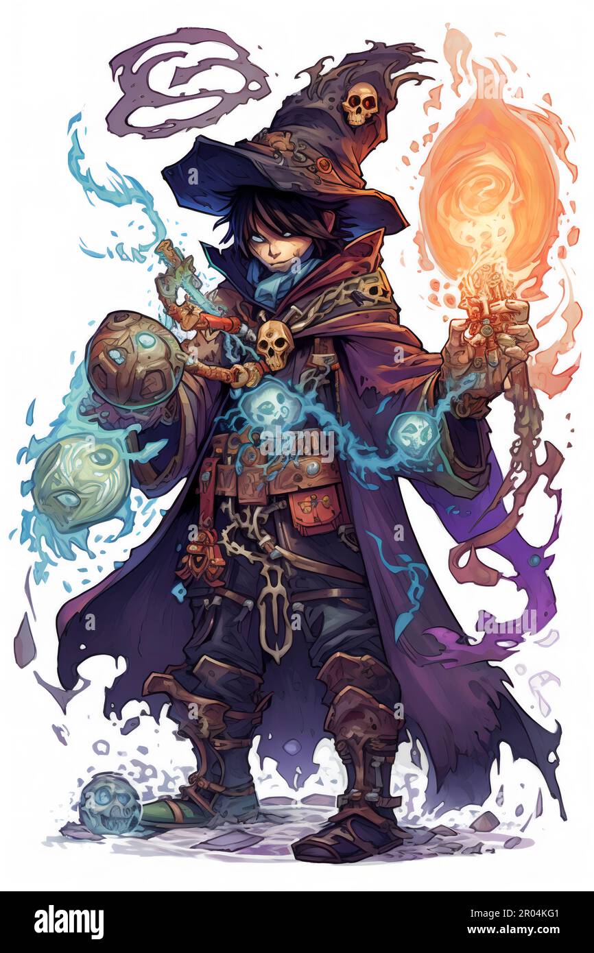 Sorcerers magic Cut Out Stock Images & Pictures - Alamy